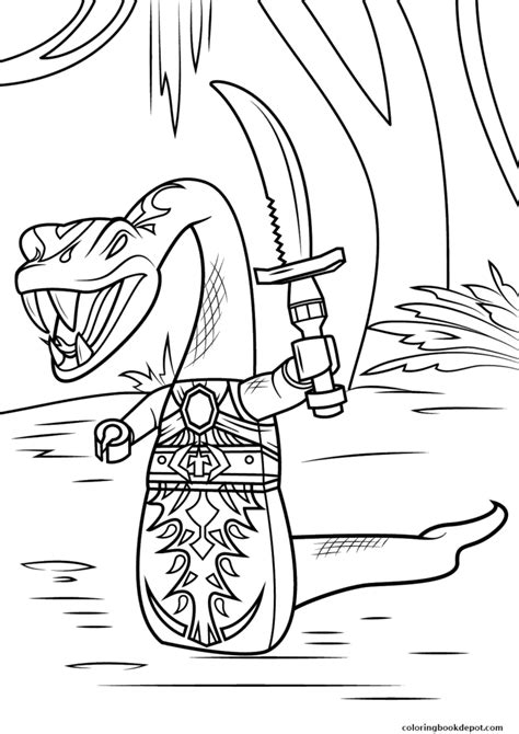 Ninjago Lord Garmadon Coloring Pages At Free