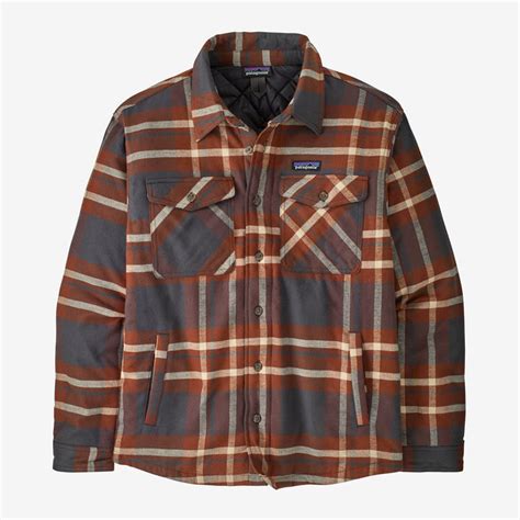 Camisa Hombre Lightweight Insulated Fjord Flannel Shirt Patagonia Chile