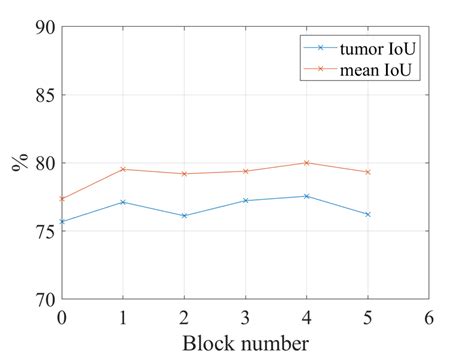 The Relation Between The Number Of Fuzzy Blocks And The Segmentation