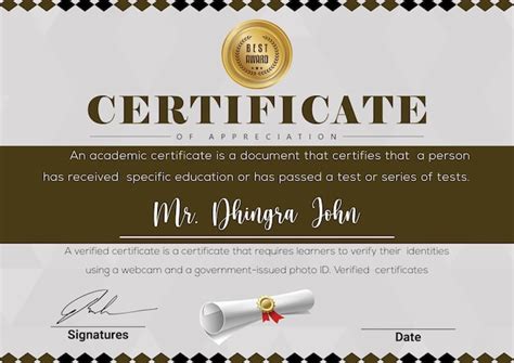 Page 7 Certificate Border Design Psd 2000 High Quality Free Psd