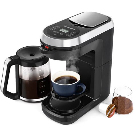 Buy Dual Brew Coffee Maker 12 Cup Programmable Coffee Machine And