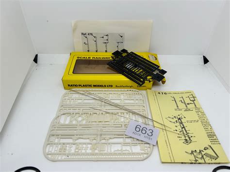Ratio Oo 476 Lms Round Post Signals Kit The Model Railway Club