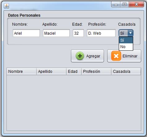 Cursos y tutoriales prácticos de programación en Java Uso básico de elementos Swing con