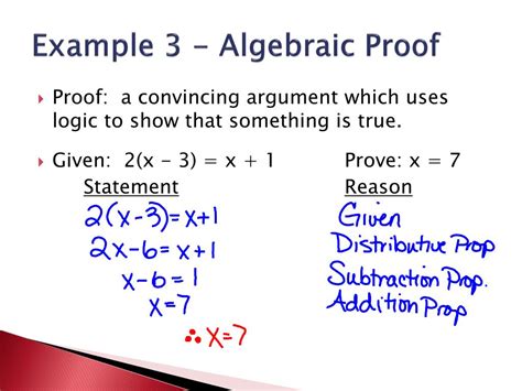 Ppt Postulates And Algebraic Proofs Powerpoint Presentation Free