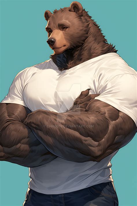 Handsome Bear Dude Open By Chrisd19 On Deviantart