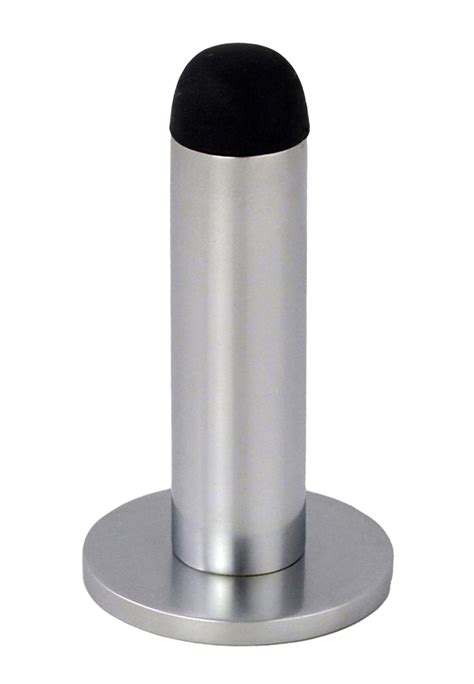 Door Stop Wall Mounted Satin Chrome