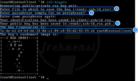 konfigurasi pubkey authentication ssh