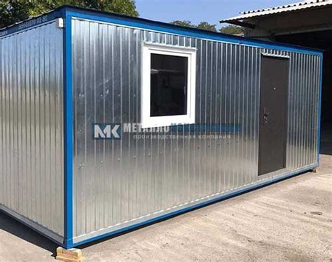 Металлическая бытовка распашонка БК-04 8,0 х 2,40 Купить с завода ...