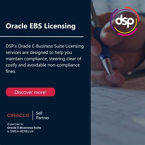 How Dsp Can Help You With Oracle Ebs Licensing Dsp Oracle E Business Suite Posted On The