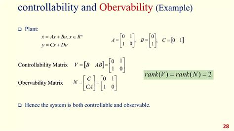 State Space Representationstate Space Model Controllability And