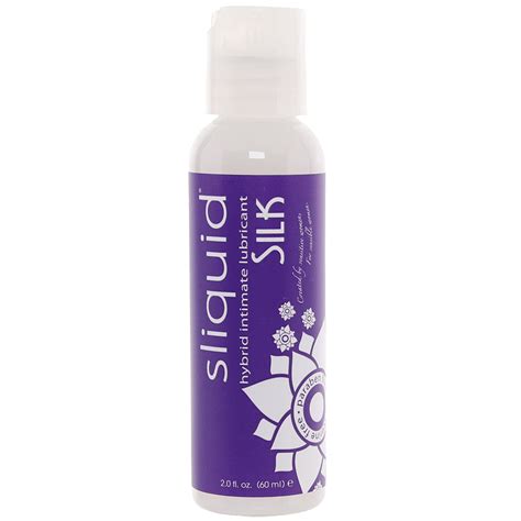 Silk Hybrid Intimate Lubricant In 2oz60 Ml Tophatters Adult Produc