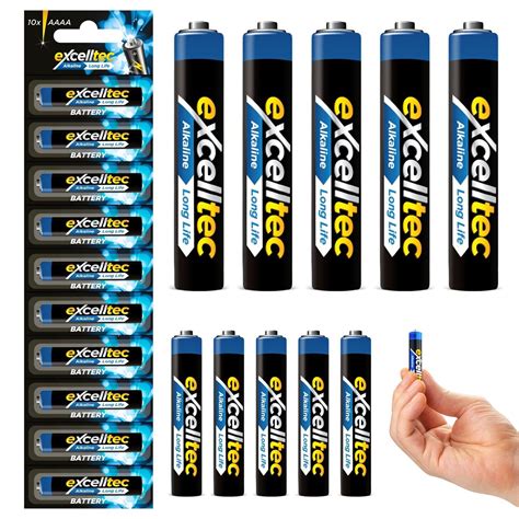 10 50 Aaaa Batteries Super Alkaline 15v Lr8d425 Mn2500 E96 Mx2500 Lr61