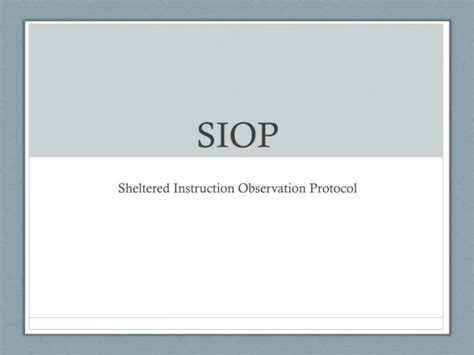 Ppt Siop Esl And Mpis Powerpoint Presentation Free Download Id