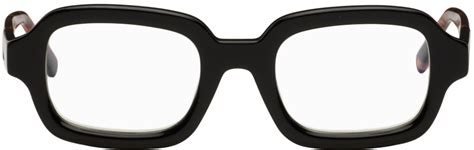 Bonnie Clyde Black Shy Guy Eye Glasses Ssense Uk