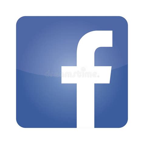 Icono Del Logotipo De Facebook Foto Editorial Ilustración De