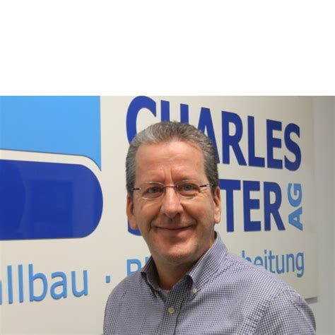 Markus Malachowski Leiter Beschaffung Charles Sauter Ag Xing