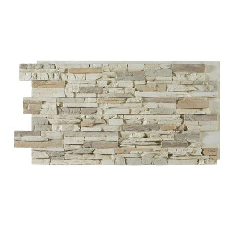 Az Faux 44 In L X 24 In H Sedona Dry Stacked Stone 73 Square Feet