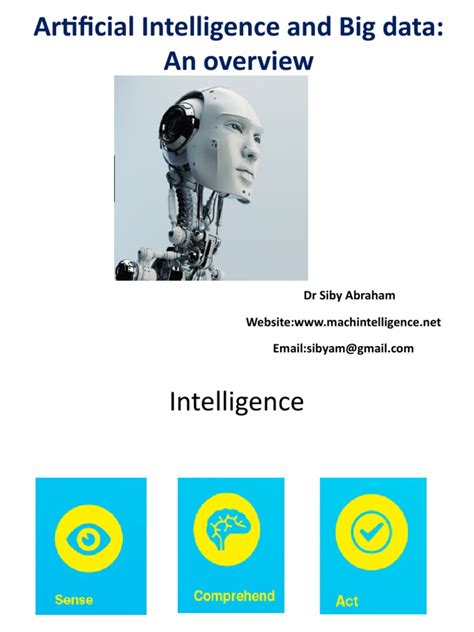 Dr Siby Abraham Ai And Big Data Pdf Machine Learning Artificial