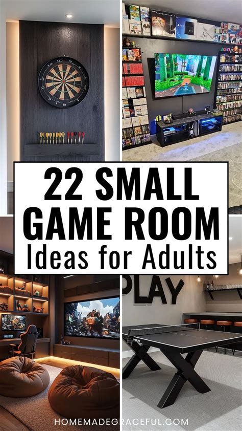 44 Small Adult Game Room Ideas In 2025 Game Room Small Game Rooms