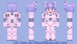Rei Ayanami Neon Genesis Evangelion Minecraft Skin