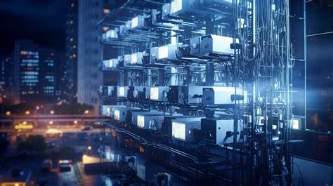 Premium Photo Photo Of A Telecommunication Infrastructure In An Urban Premium Photo Photo Of A Telecommunication Infrastructure In An Urban