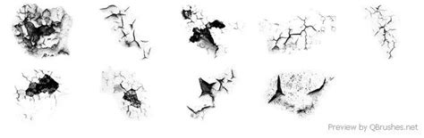 Crack Effect Brushes Free Psd Download Freeimages