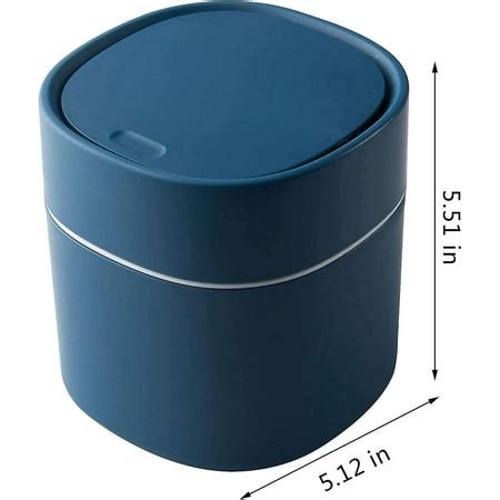 Fanshow Mini Desktop Trash Can Creative Plastic Desktop Trash Can Table