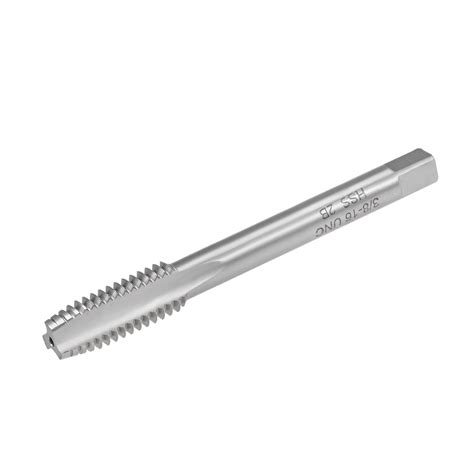 Uxcell Machine Tap 38 16 Unc Thread Pitch 2b Class 3 Flute High Speed
