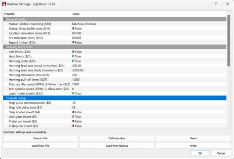 My Machine Wont Find Home Unless Its After A Job LightBurn Software Questions LightBurn