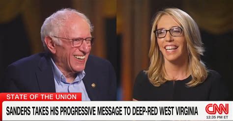 Dana Bash Gushes To ‘widely Admired Bernie Sanders Over His ‘vigor And