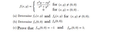 Multivariable Calculus Partial Derivation 2nd Order For A Function