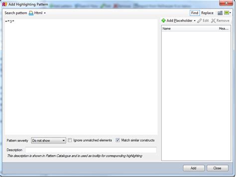 Resharper 7 Cannot Create Custom Pattern Stack Overflow