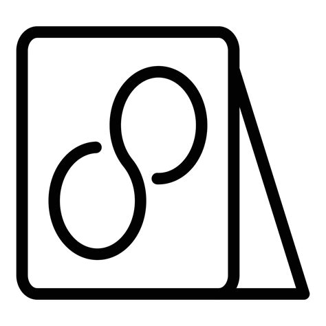 Infinite Duration Icon Outline Vector Time Clock 15212851 Vector Art