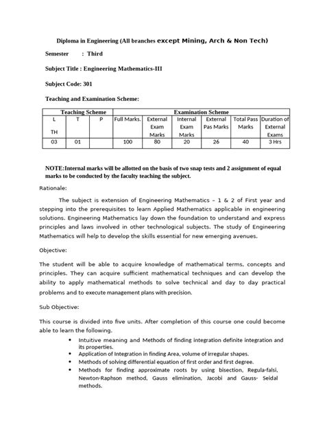 Engineering Math Iii Pdf Integral Equations