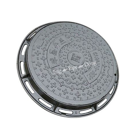 En124 Class D400 F900 Anti Theft Sanitary Sewer Manhole Cover Ductile Cast Iron Square Double