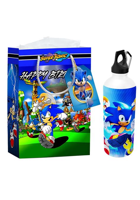 Super Sonic Theme Party Favors 3 In 1 T Combo