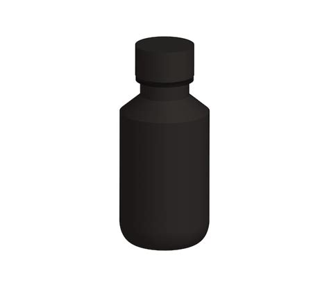 Premium Vector Threedimensional Syrup Bottle