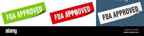 Fda Emblem Stock Vector Images Alamy