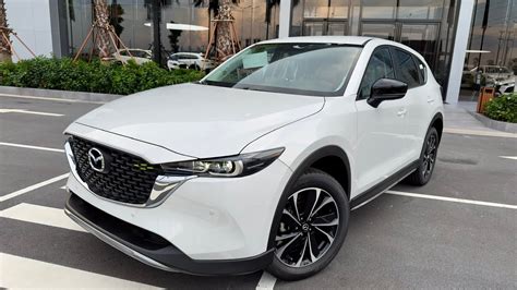 All New Mazda Cx 5 2024 White Color Youtube