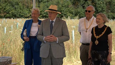 Royalty Digs In To Woodland Project Marking Cheffins 200th Anniversary