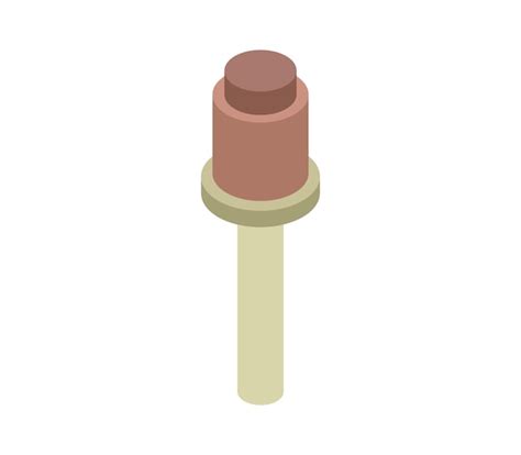 오일 피펫 아이소메트릭 무료 벡터