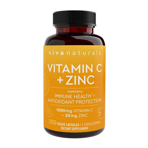 Vitamin C With Zinc Viva Naturals