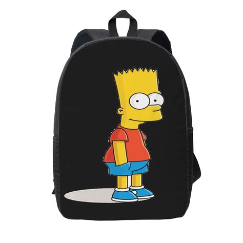 Bart Simpson Backpack Simple Lightweight Backpack Fashion Travel