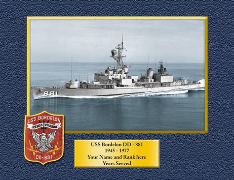 Uss Bonhomme Richard Cv Cva 31 Custom Personalized 8 5 X 11 Print Of Us