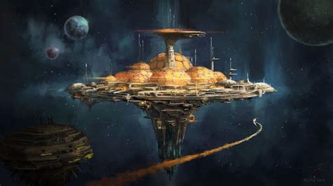 A Blasted Cratered Land Habitats And Factions In Deep Space Bitches