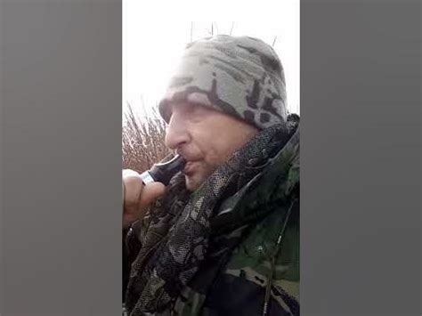 Манок кряква по открытой воде осень - YouTube