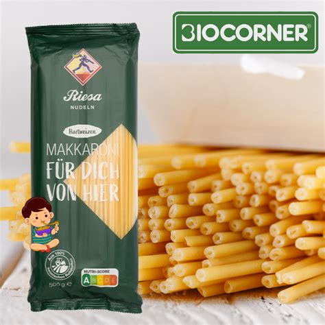 Macaroane Bio Din Grau 500g Teigwaren Riesa Biocorner