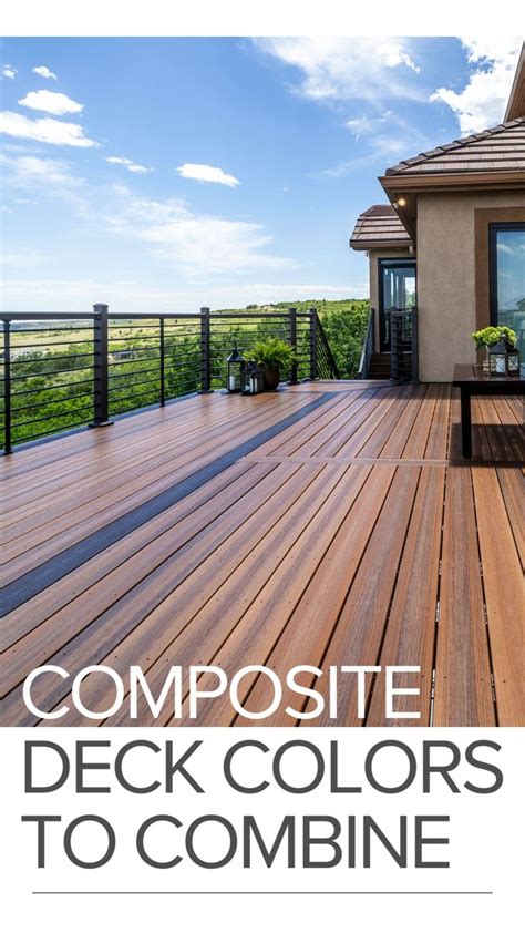 Composite Deck Colors To Combine Composite Decking Colors Deck