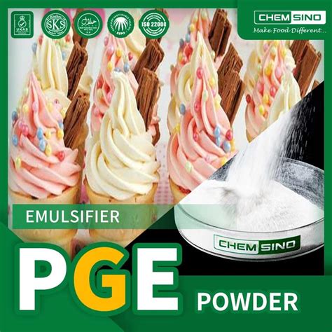 Cake Emulsifiers Food Emulsifier E475 Polyglycerol Esters Of Fatty Acids Halal Pge Emulsifier
