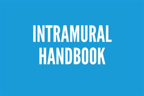 All About Intramurals Campus Recreation